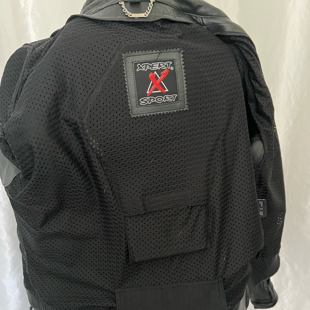 Xpert Sport Motorcycle Leather Jacket - Gem